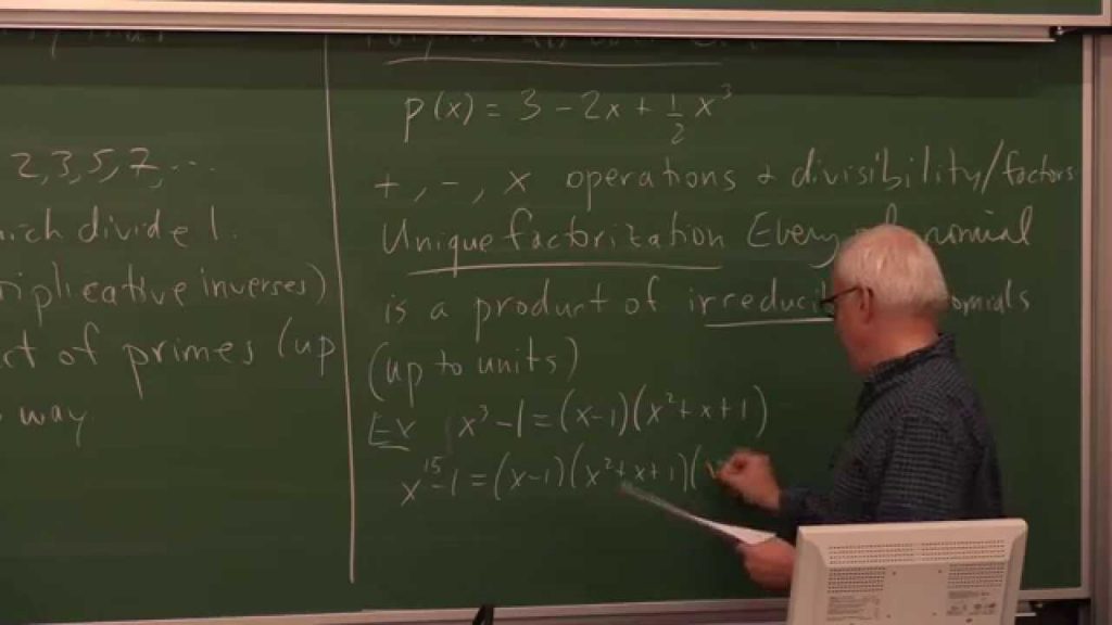 Algebra and Number Theory - Dr. Thomas R. Nicely